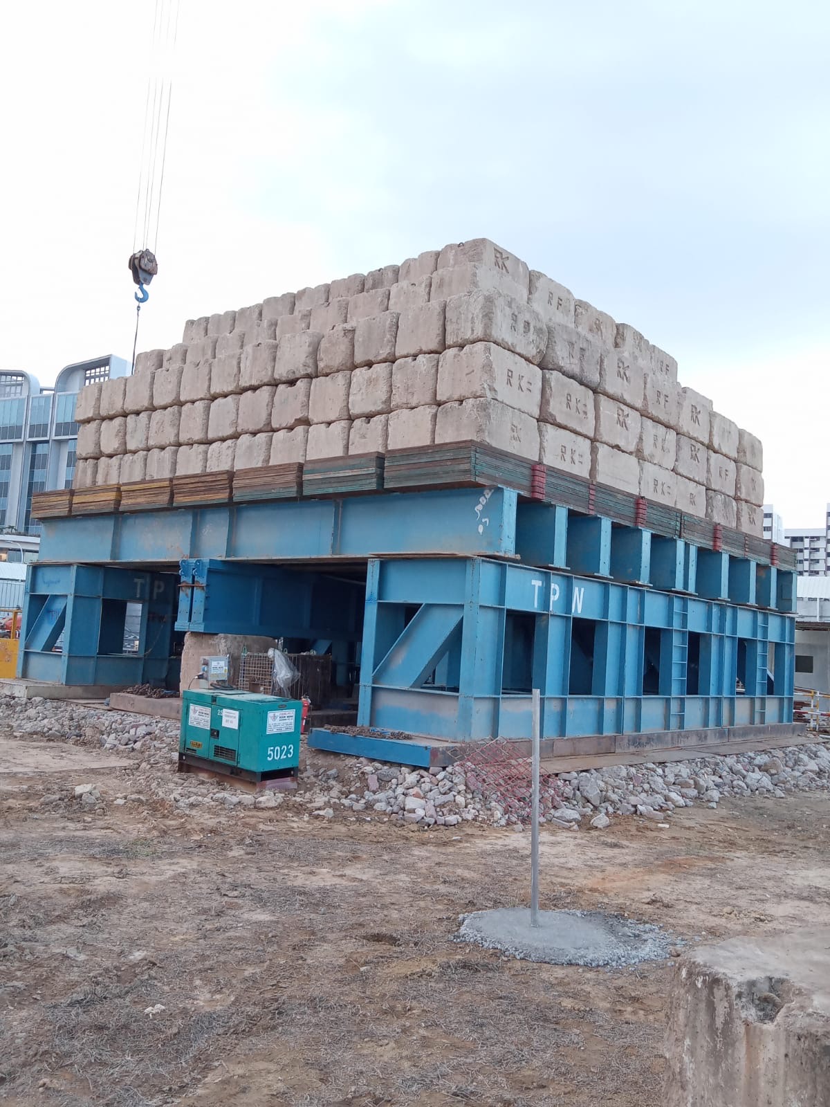 Bored Piling Test - TPW Engineering Pte Ltd